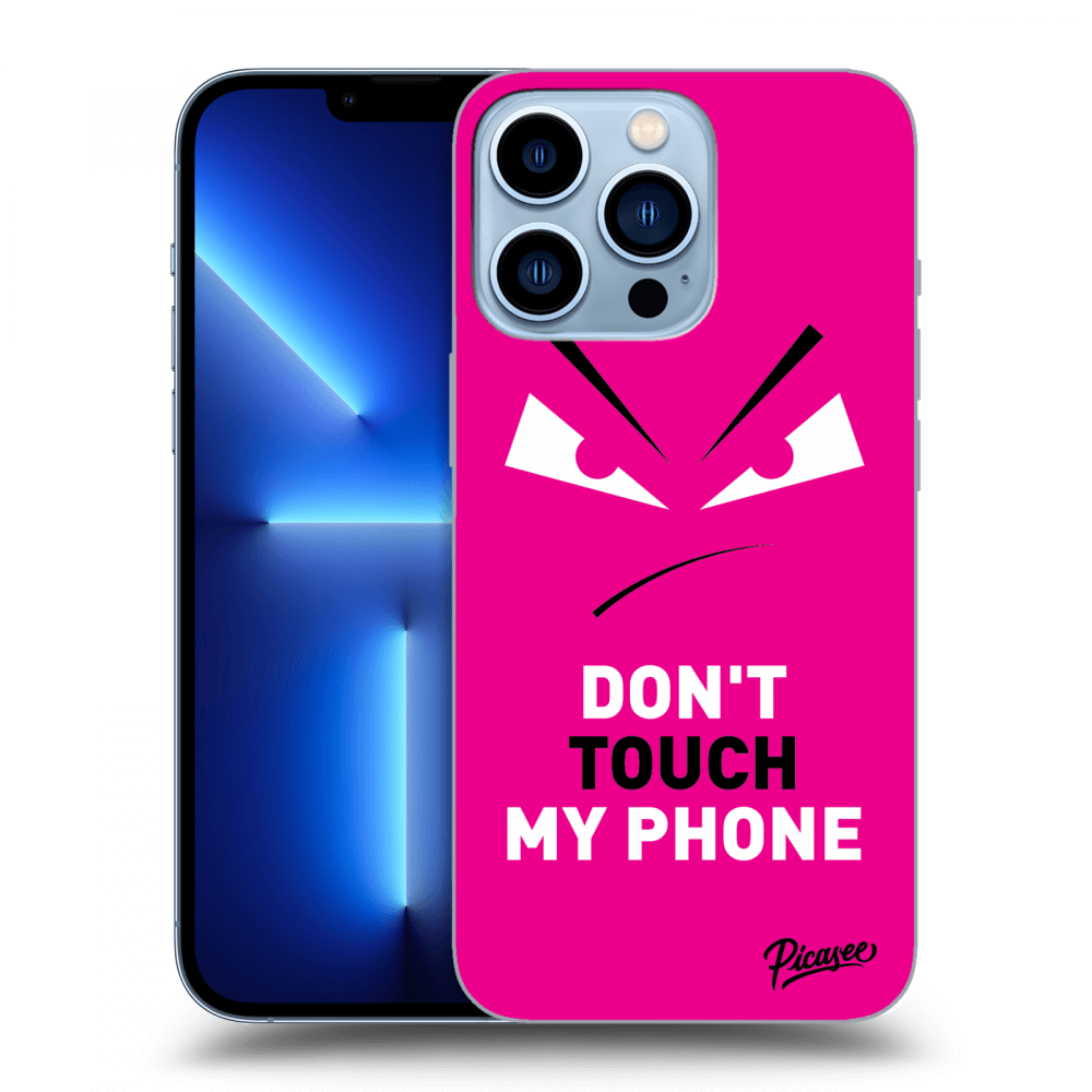 Picasee ULTIMATE CASE pro Apple iPhone 13 Pro - Evil Eye - Pink | Picasee