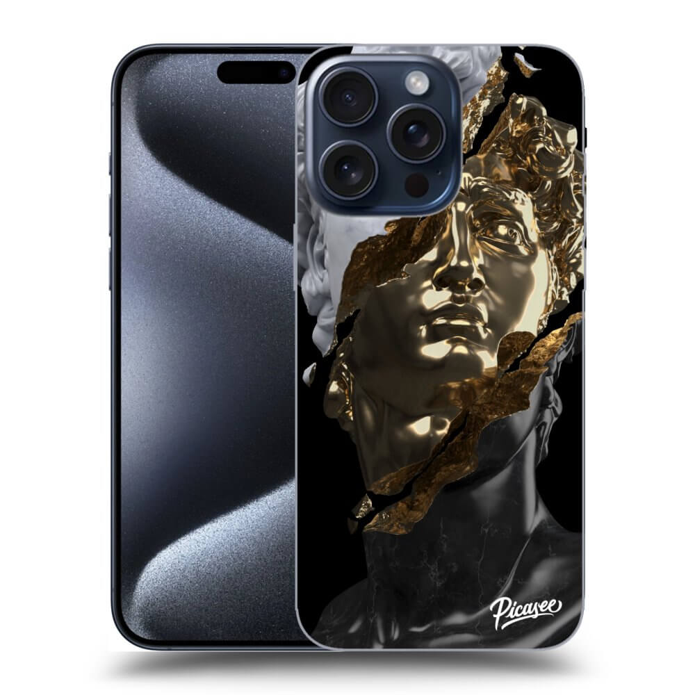 Picasee silikónový čierny obal pre Apple iPhone 15 Pro Max - Trigger ...